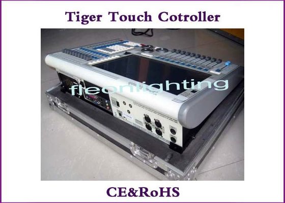 6144CH Tiger Touch DMX Lighting Controller High-Class CPU 15  Lighting Control System supplier
