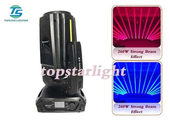 Super Brightness Strong Beam Black Case 260w 10r Sky Beam Light Double Prisms sharpy moving head light supplier