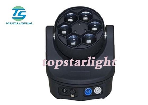 Cheap 6*10W Small Bee Eye Led LED Moving Head Light For DJ Disco Stage supplier