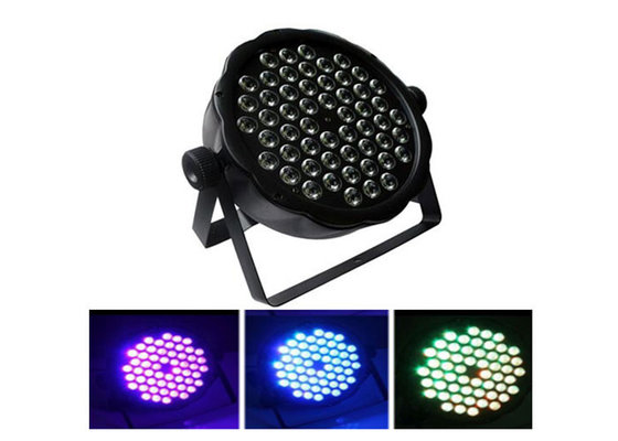 54*1.5W RGB 3-in-one Tri Color Plastic House supplier