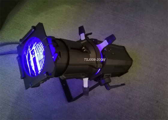 Amber color 19°/ 26°/ 36°/ 50° 200W Led Leko Profile Light RGBA 4in One Color supplier