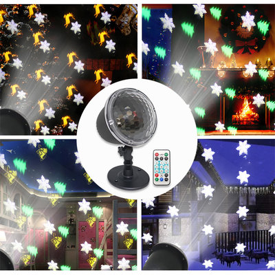 Outdoor Christmas Pattern Magic Ball Led Projector Light IP65 24pcs / CTN TSA818A supplier