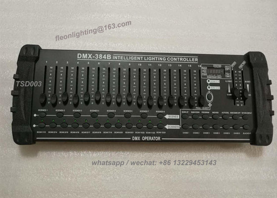 384 Dj Pro Console BNC Socket  Intellingent Stage Lighting Controller / DMX 384 Console supplier