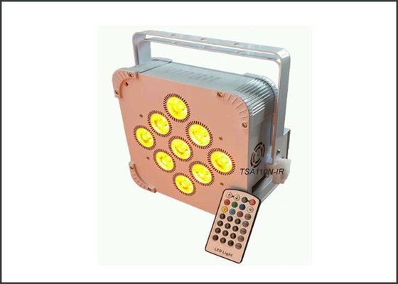 IR Battery Operated 9pcs LED Flat Par Wireless TSA110N-IR supplier