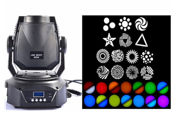 60W High Power Indoor Spot Moving Head Light Led Sound Actived For Live Concerts supplier