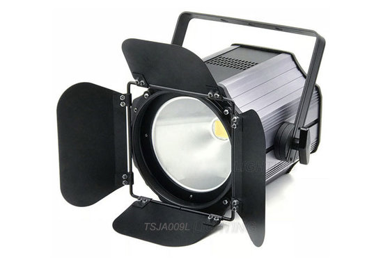 Led COB 3200k 6500k 200w Studio Projector Zoom Led Fresnel Light With  Barn Door