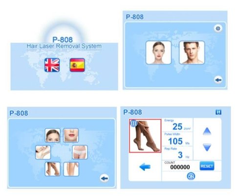 Strong power 808 diode laser/ laser/ 808 diode laser/ diode laser hair removal with CE