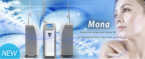 40W USA RF Tube Stretch Mark Removal Fractional Laser CO2 /Fractional co2 laser with 3 ope