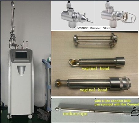 40W USA RF Tube Stretch Mark Removal Fractional Laser CO2 / Latest technology sun damage r