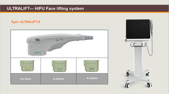 Vertical salon hifu machine / high intensity focused ultrasound hifu for face lifting / hi