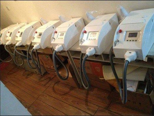 2016 newest q-switch nd yag laser lip line tattoo removal machine with CE approved / q-swi