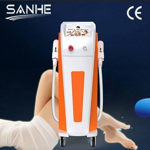 Beijing Sanhe ipl elight shr /big spot size shr machine for acne removal, skin tightening,
