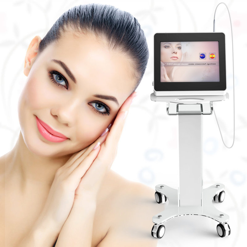 Factory Directly Price !!! 980nm diode laser Vascular Removal /High Frequency Spider Vein