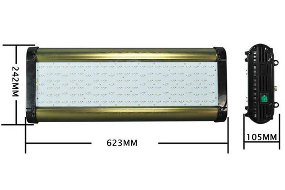 Cidly Phantom 250W 130x3W two channel dimmable timer led grow light with lenes no-lenses