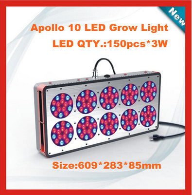 2018 hot-sell 400w(150X3W) full spectrum LED grow lights for hydroponics garden growing