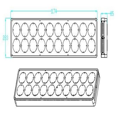 CIDLY 20 aeroponic system led lights 900w grow lights for indoor plants