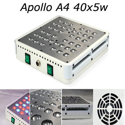 40PCS 5W LED CHIP Apollo 4 LED grow light griculture Greenhouse grow tent plant light