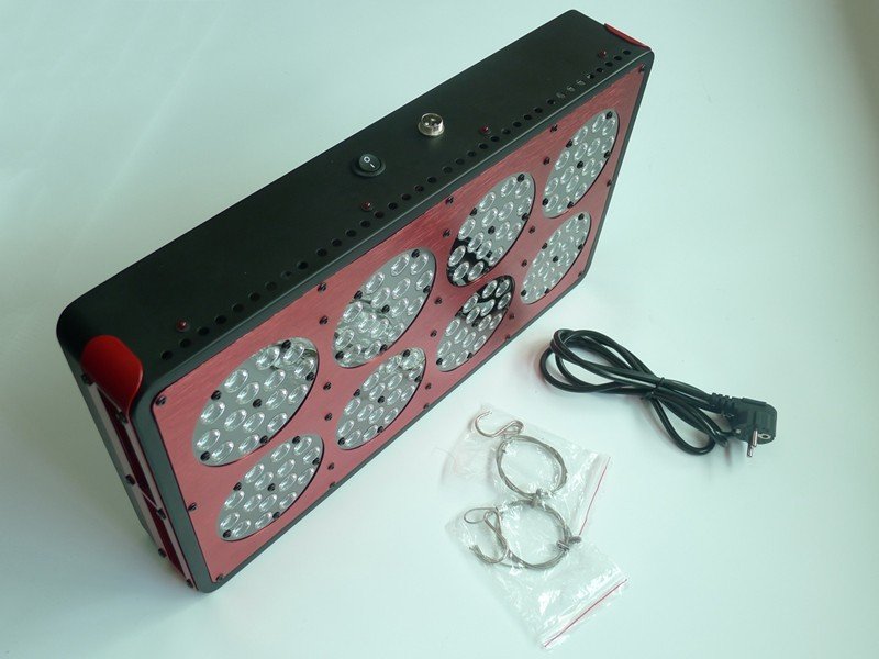 Original Apollo 8 perfect mid grow light for any Grower (3W*120) real 280W FEDEX freeshipp