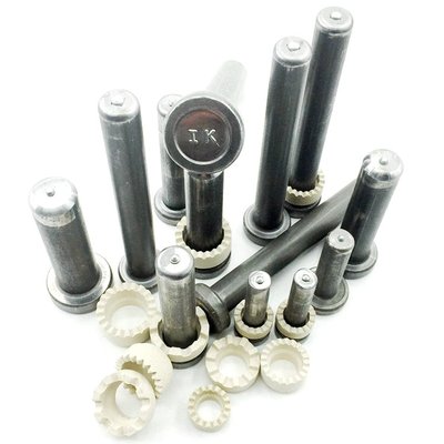 Carbon steel shear stud connector for bridge construction with standard AWS D1.1 with phosphating surface treatment