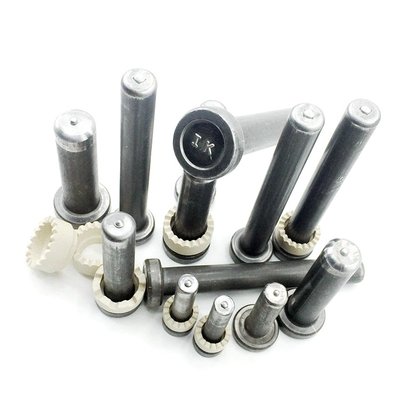 Carbon steel shear stud connector for steel bridge construction with standard BS5400 and phosphating coating