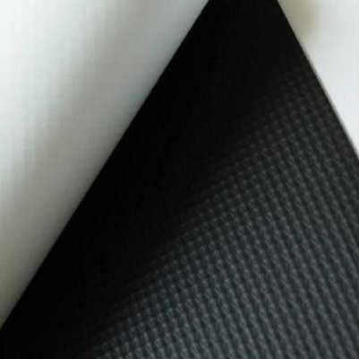 pvc rollo blockout banner grey back / black back / double side print banner