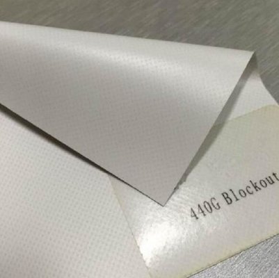 double side printable PVC blockout 510gsm vinyl banner polyester fabric mateiral
