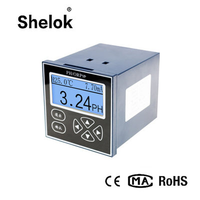 Automatic Intelligent online  0 ~ 14.00pH liquid ph water tester controller orp meter