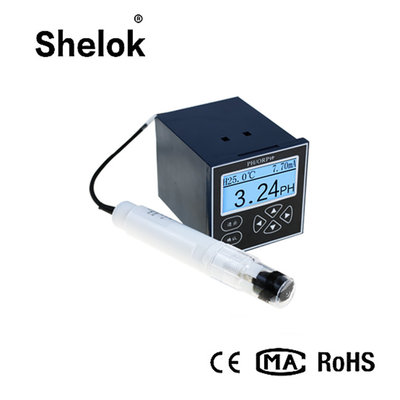 Automatic Intelligent online  0 ~ 14.00pH liquid ph water tester controller orp meter