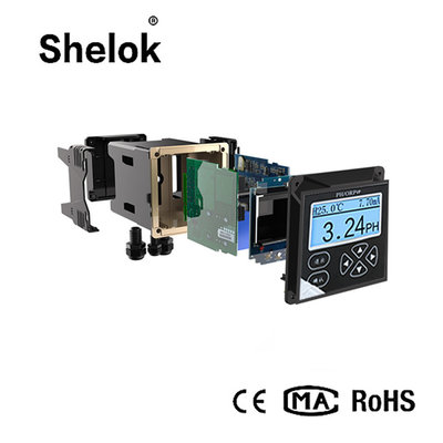 Automatic Intelligent online  0 ~ 14.00pH liquid ph water tester controller orp meter