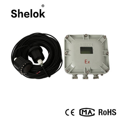 High temperature pressure sulphuric acid external 1-20m ultrasonic liquid level meter