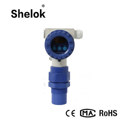 Ultrasonic  2m-30m ±0.3%F.S water fuel tank digital level meter