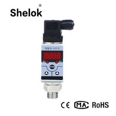 12V intelligent digital air water oil 0~100MPa pressure switch 24V for air compressor