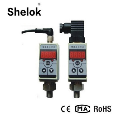 12V intelligent digital air water oil 0~100MPa pressure switch 24V for air compressor