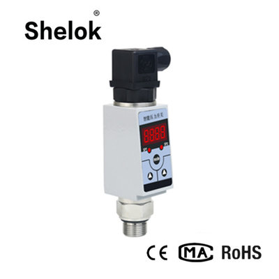 12V intelligent digital air water oil 0~100MPa pressure switch 24V for air compressor
