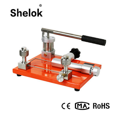 Benchtop pneumatic -0.095~10MPa pressure calibrator pressure gauge calibration machine