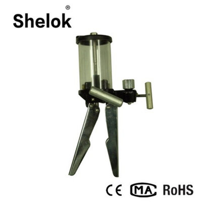 Handheld 1/4NPT 0~1.6MPa air oil hand pump pressure calibrator