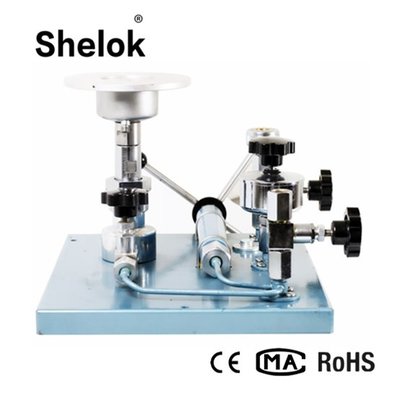 Hydraulic piston  0-60MPa dead weight tester for Pressure Sensor