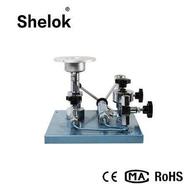 Hydraulic piston  0-60MPa dead weight tester for Pressure Sensor