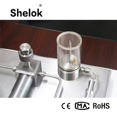 SS 0 ~ 60 Mpa 1/4NPT oil high pressure calibrator for aviation aerospace food use