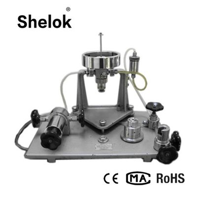 Vacuum -0.005~-0.1 MPa  oil 1/4NPT Pressure Tester dead weight tester