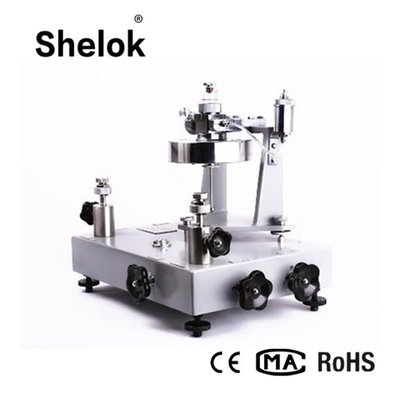Vacuum -0.005~-0.1 MPa  oil 1/4NPT Pressure Tester dead weight tester