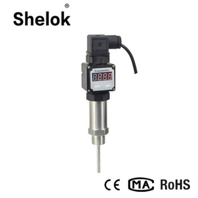 PT100 LED 4-20mA 12-36VDC explosion-proof water air temperature transmitter sensor 0-10v