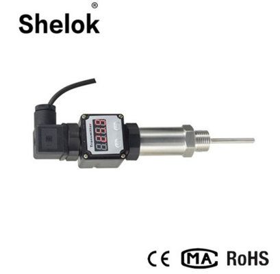 PT100 LED 4-20mA 12-36VDC explosion-proof water air temperature transmitter sensor 0-10v