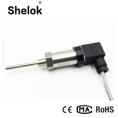 PT100 LED 4-20mA 12-36VDC explosion-proof water air temperature transmitter sensor 0-10v
