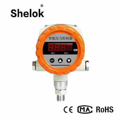 Digital -0.1~0~0.01~100MPa gas water oil explosion proof pressure gauge controller
