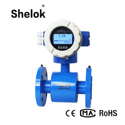 Dn200 rs485 plastic water cement flow meter display liquid manufacturer for large diameter pipe for milk