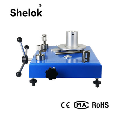 0.04 ~ 0.6MPa 0.1 ~ 6MPa 0~250MPa high precision  transformer oil or transformer deadweight tester