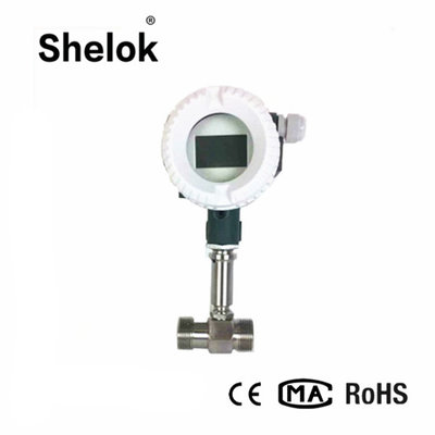 DN15 mechanical mini chilled water liquid soda turbine flow meter