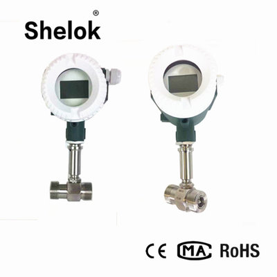 DN15 mechanical mini chilled water liquid soda turbine flow meter
