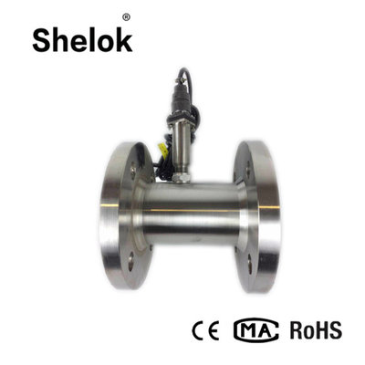4-20ma output water 3 inch pipe hydraulic turbine flow meter without display